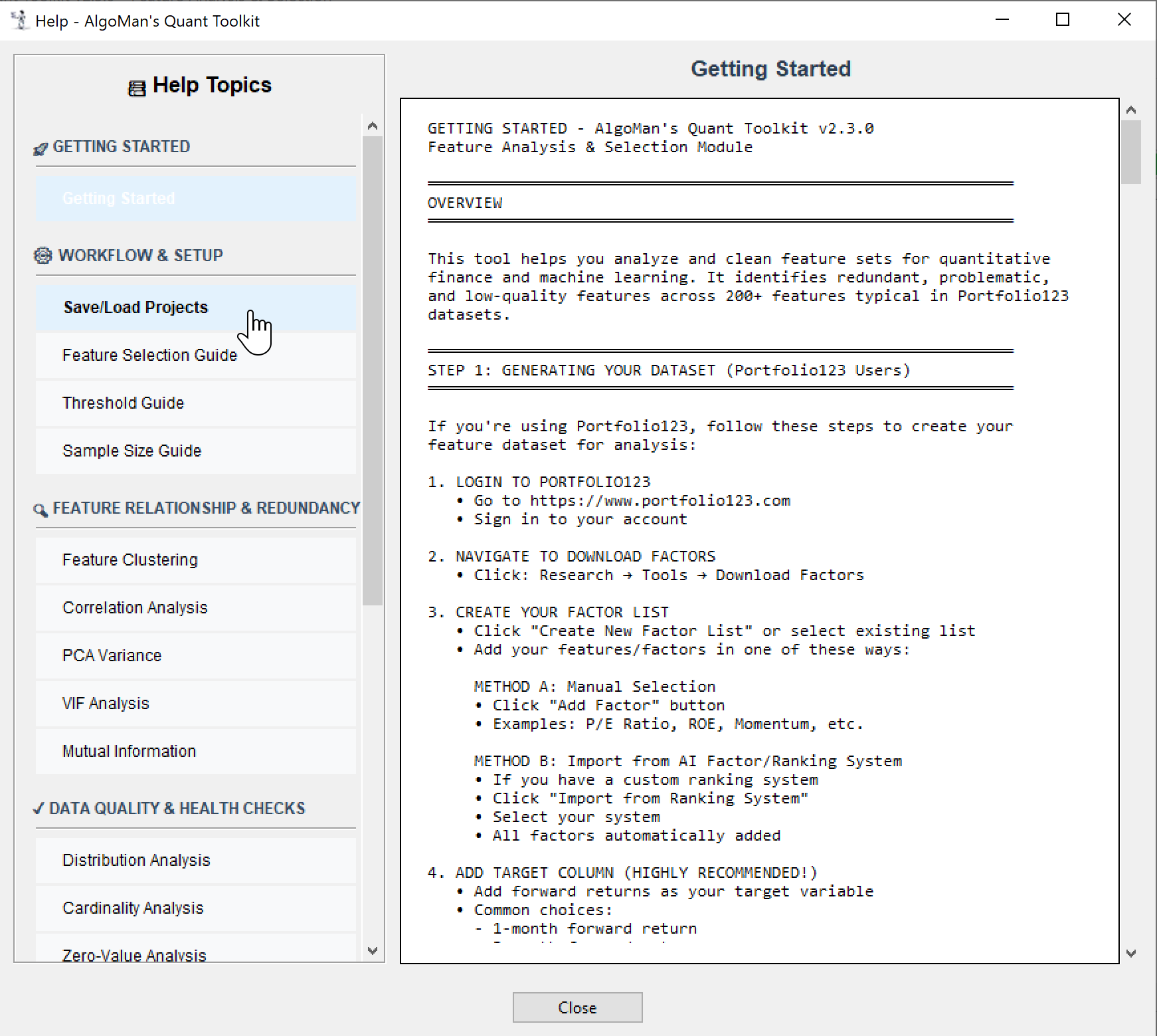 AlgoMan's Quant Toolkit – Advanced Pre-Training Analysis for Tree-Based ...