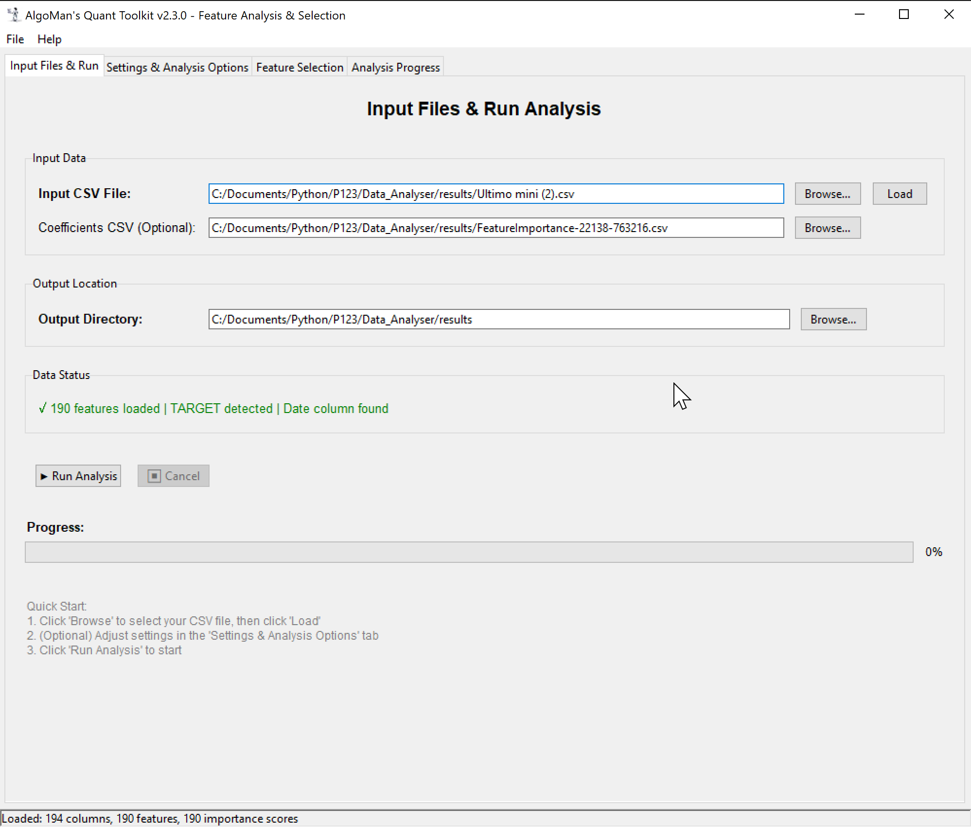AlgoMan's Quant Toolkit – Advanced Pre-Training Analysis for Tree-Based ...